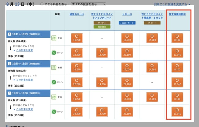JR西日本株主優待券の格安購入・販売なら株優エクスプレス - 株優エクスプレス（金券ショップ チケットライフ株主優待券購入・販売オンラインショップ）